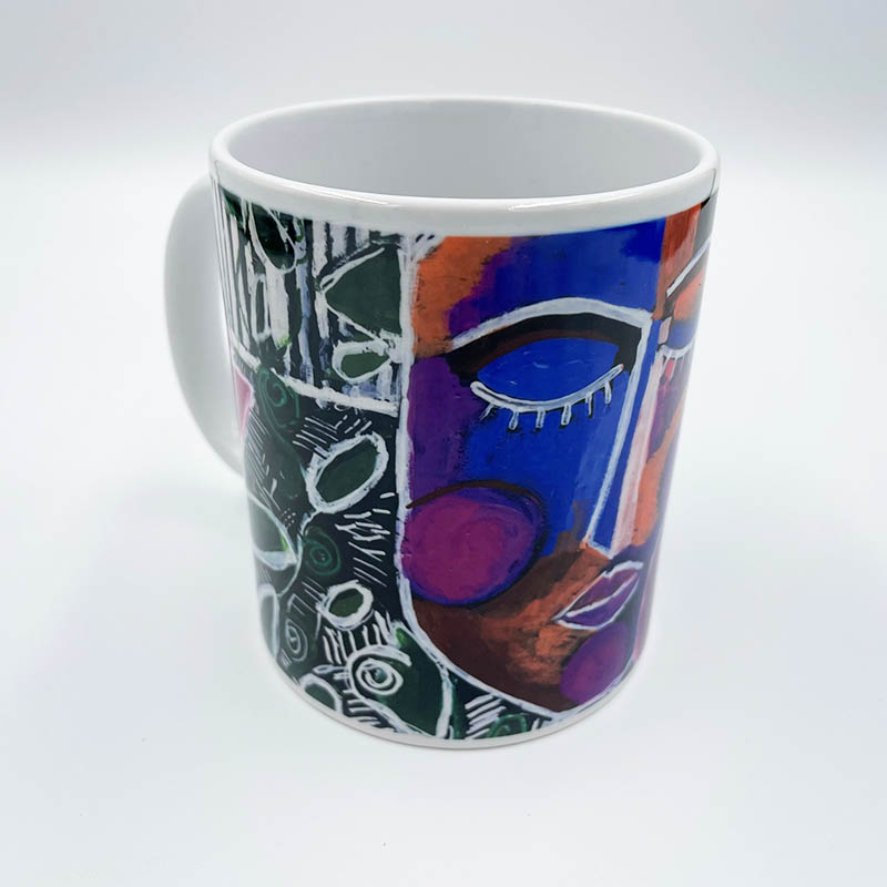 Rainbow Wash Mug - Options Edible Garden